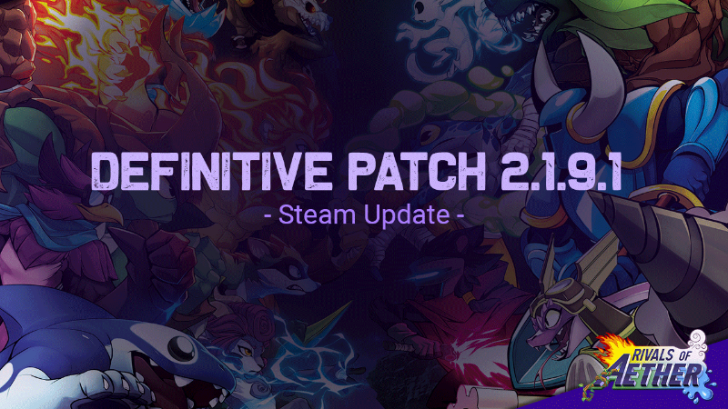 Steam :: Rivals of Aether :: Hotfix Patch 2.1.9.1
