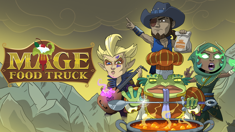 Space Food Truck - Mage Food Truck is Coming - Steam News