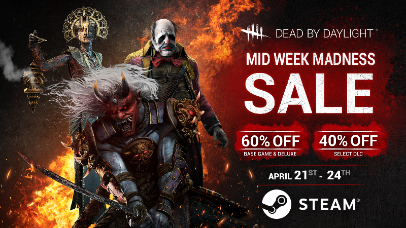 Steam :: Dead by Daylight :: Mid Week Madness Sale!