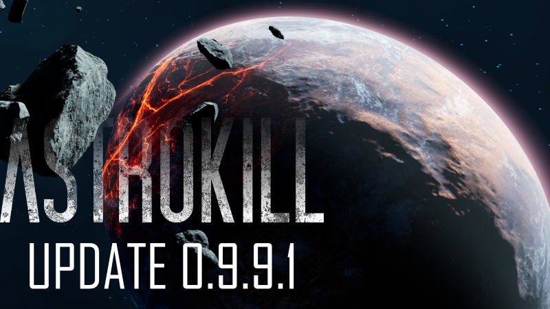 ASTROKILL - Update 0.9.9.1 - Modernized and restyled UI - Steam News