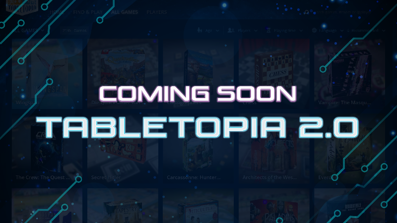 Tabletopia - Tabletopia 2.0 coming soon! - Steam News