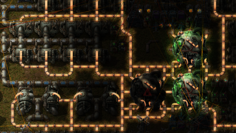 Steam :: Factorio :: Friday Facts #310 - Glowing Heat pipes