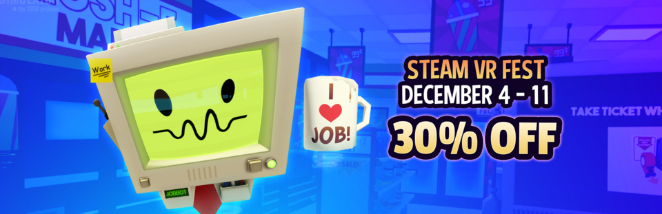 Job simulator sale store