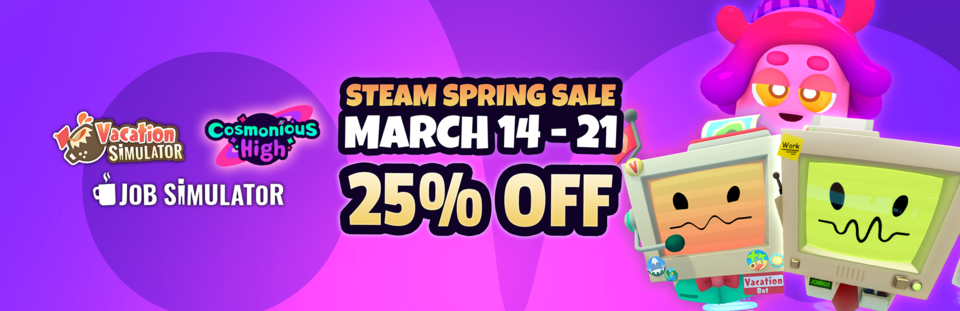 Job simulator sale store