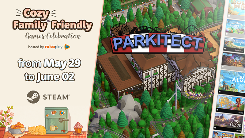 Parkitect - Parkitect is in Cozy & Family Friendly Games Celebration ...