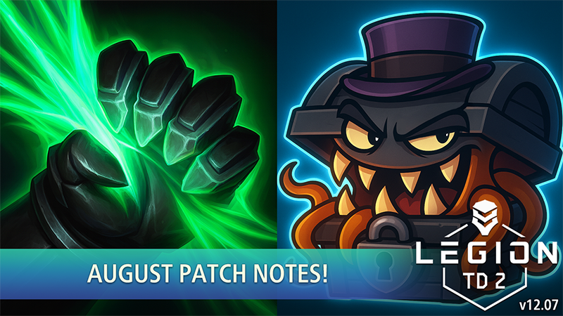 Legion TD 2 - Multiplayer Tower Defense - v12.07 Major Update - Steam News
