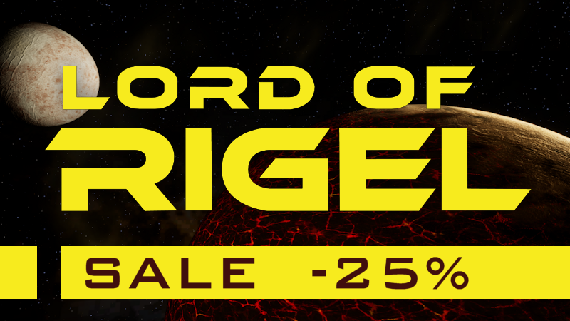 Lord of Rigel - Lord of Rigel Weekly Special- 25% Off - Steam News