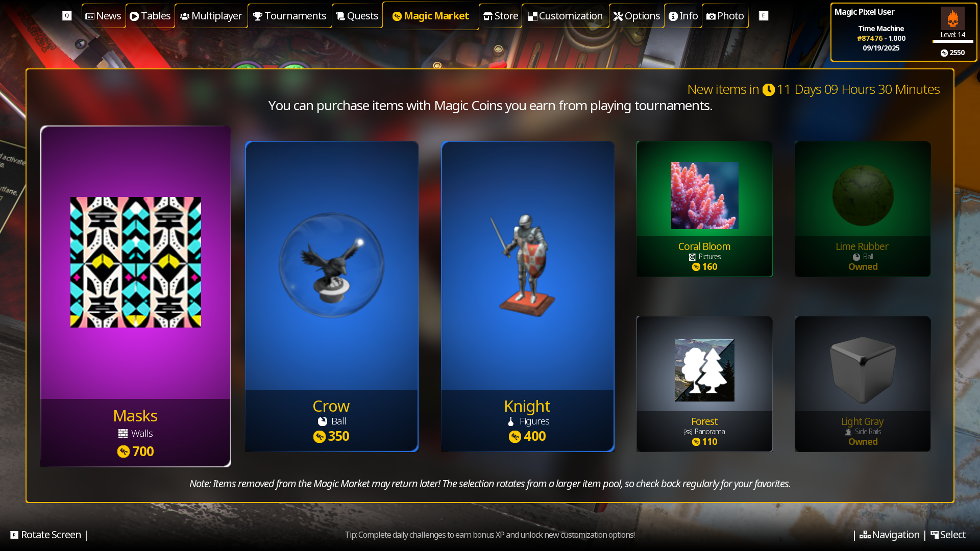 Update #106: A New Era, Star’s Phoenix Deluxe, Tournaments and more ...