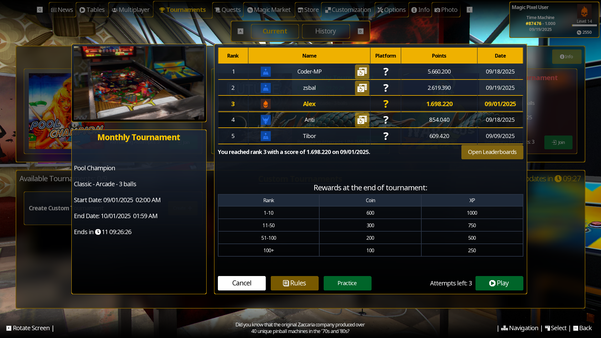 Update #106: A New Era, Star’s Phoenix Deluxe, Tournaments and more ...