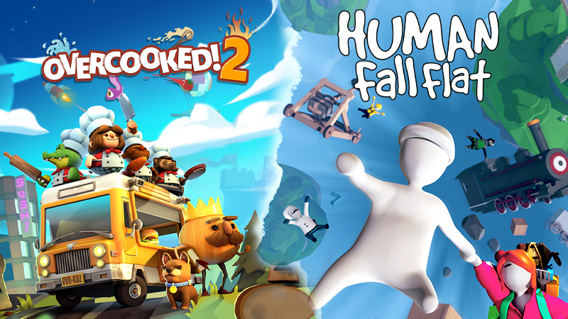Steam :: Human Fall Flat :: Overcooked! 2 x Human Fall Flat Bundle