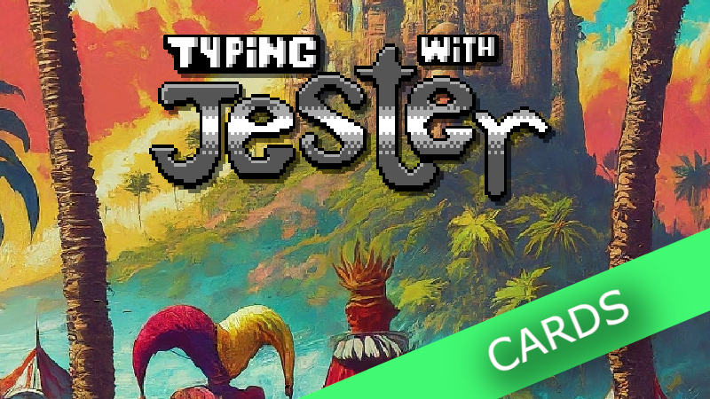 Typing with Jester - Steam Trading Cards released - Steam News