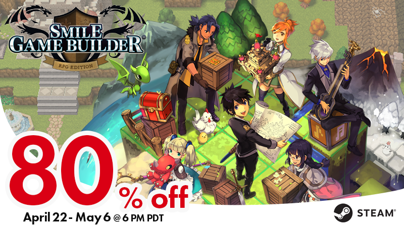 Steam :: SMILE GAME BUILDER :: 80% off SMILE GAME BUILDER & DLCs during ...