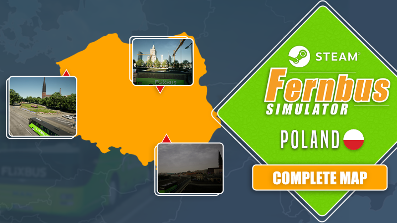 Fernbus Simulator - The Fernbus Simulator Poland DLC comes with 15 new ...