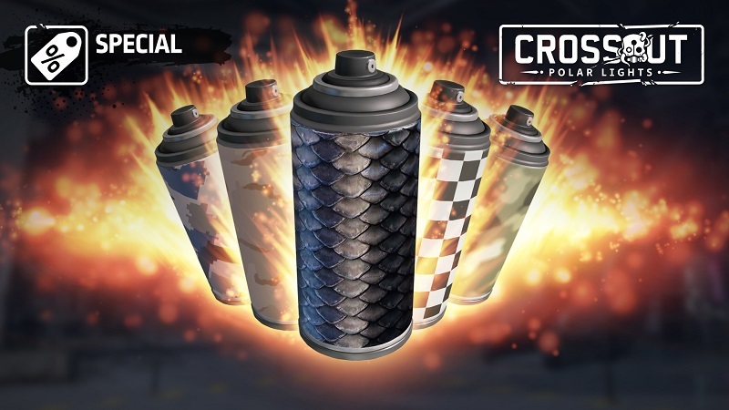 Crossout - [Special] New rewards in paint recycling! - Steam News