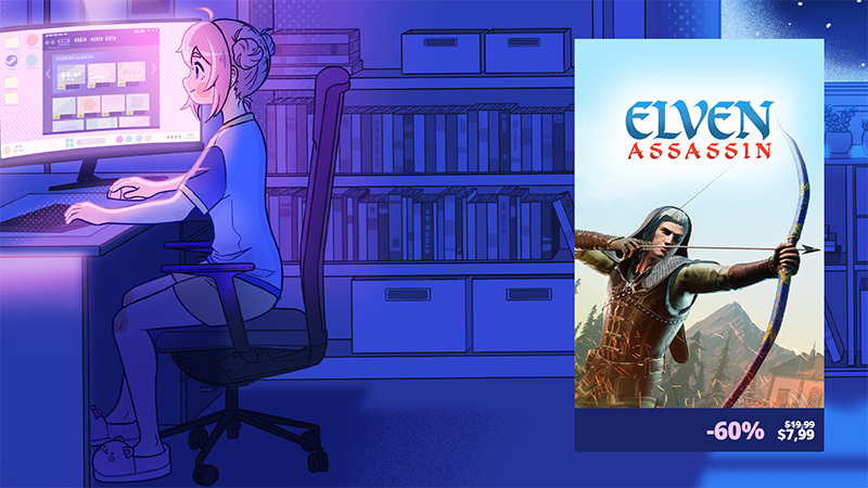 Elven Assassin - Winter Sale Alert ️ - Steam News