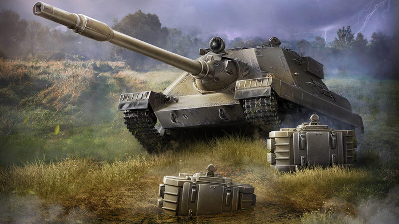 World of Tanks Blitz - The Stormy SDP wz 66 Grom in World of Tanks ...