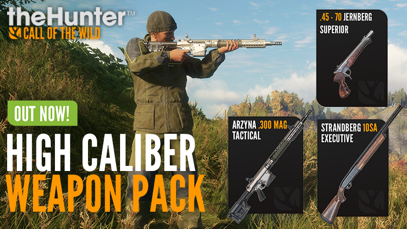 Steam :: theHunter: Call of the Wild™ :: High Caliber Weapon Pack | Out ...