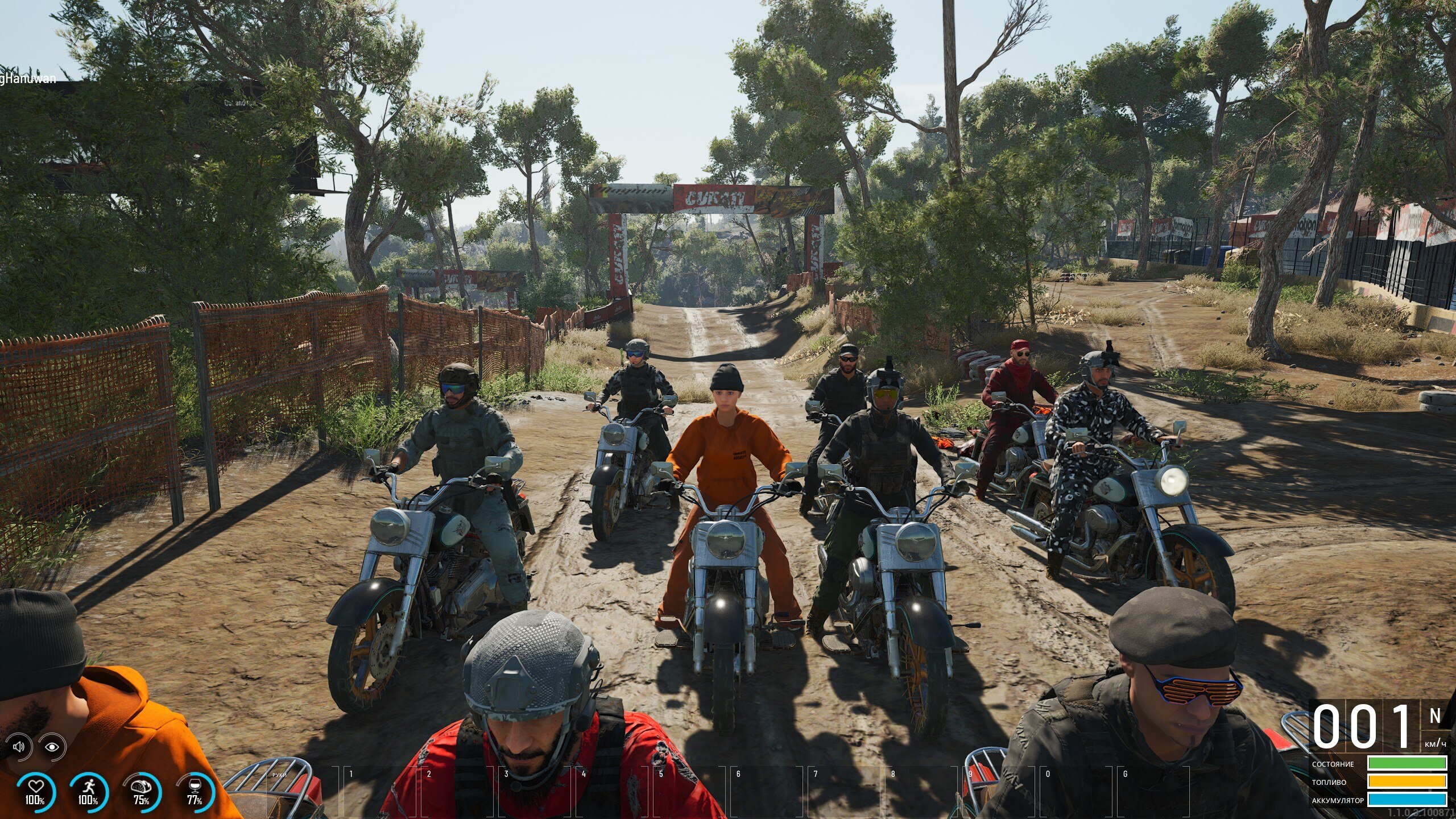 The new Sons of Anarchy look kinda sad.