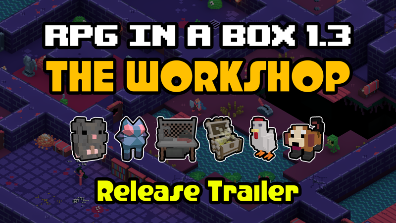 RPG in a Box - The Workshop (Release Trailer) - Steam News