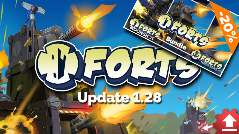 Forts - Forts Update 1.28 - Steam News