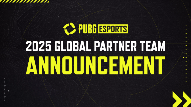 PUBG: BATTLEGROUNDS - PUBG Esports 2025 Global Partner Teams ...