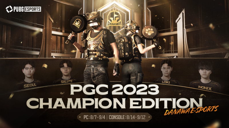 PUBG: BATTLEGROUNDS - DNW PGC 2023 CHAMPION EDITION SET - Now Available! - Steam News