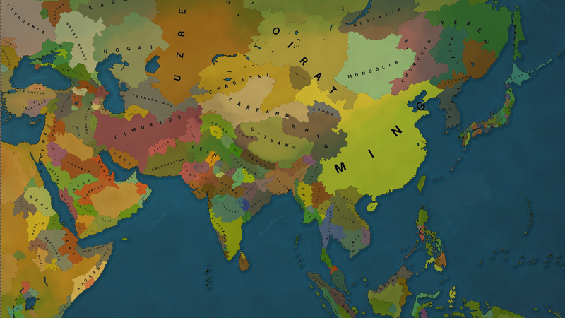 Age of History II - New map of Asia with 4431 provinces! - Steam News