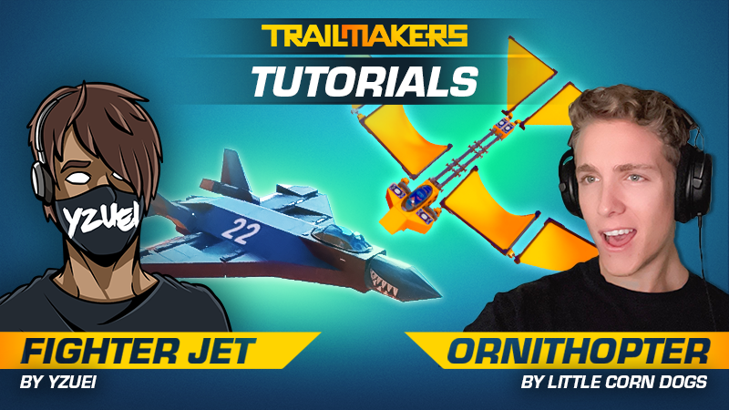 Trailmakers - Fighter Jet, Ornithopter 🛩️ Trailmakers Tutorials - Steam ...