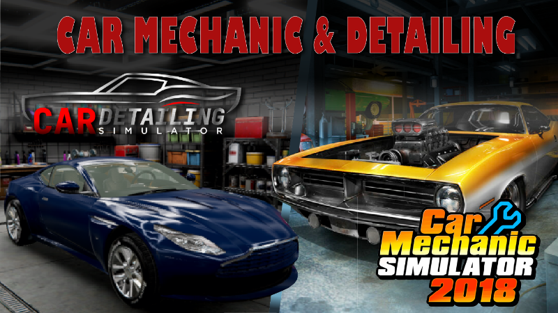 Car Mechanic Simulator 2018 - CAR MECHANIC 18 & DETAILING bundle ...