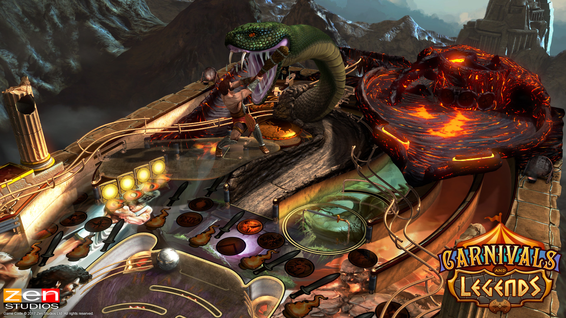 Hercules needs your pinball wizardry to survive Hera's rage and earn ...