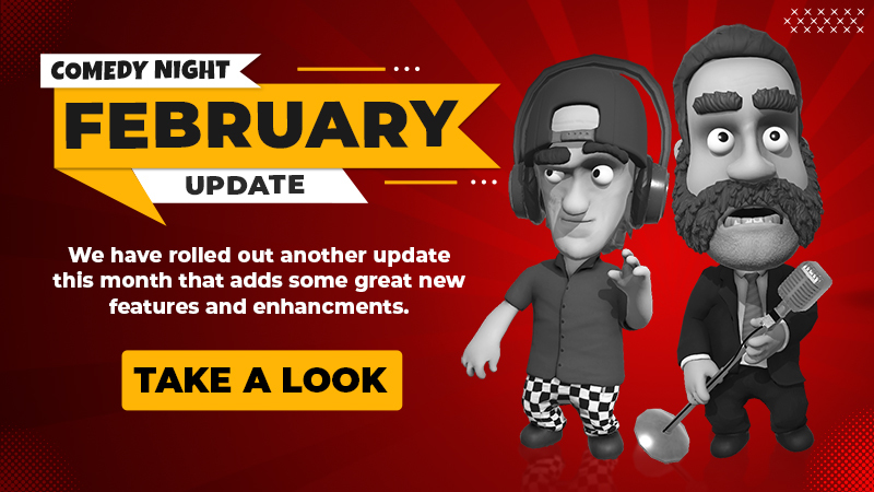 Comedy Night - Comedy Night - February Update - Steam News