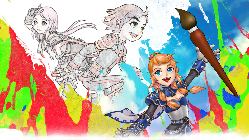 NosTale - Anime MMORPG - 18º Anniversary Character Selection Screen Fan ...