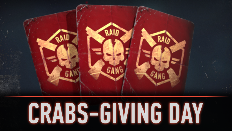 RAID: World War II - Crabs-giving Day! - Steam News