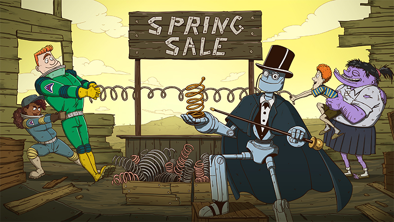 60 Parsecs! - As the Great Spring Struggle unfolds, our Steam Spring ...