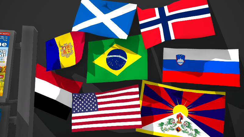 Rolling Line - Flags & custom posters! v4.1 - Steam News