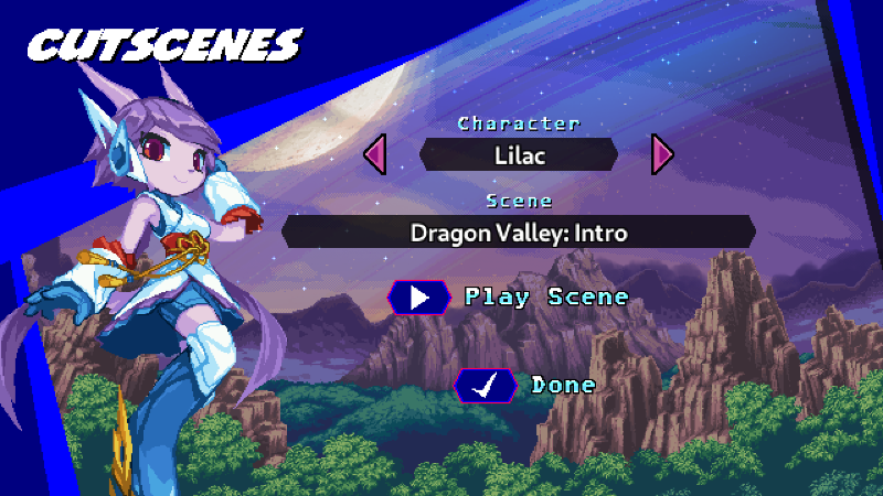 Steam :: Freedom Planet 2 :: Cutscene Viewer! Version 1.1.6r is Live!