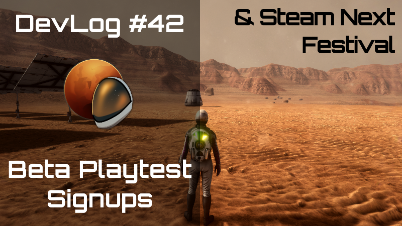 Steam :: Occupy Mars: The Game :: Devlog #42: Beta Playtest Signups ...