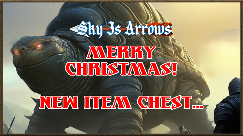 Sky Is Arrows - Merry Christmas! New Item Chest DLC announced: Black ...