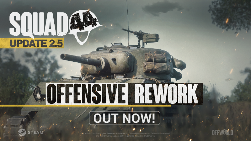Squad 44 - Update 2.5 - Changelog - Steam News