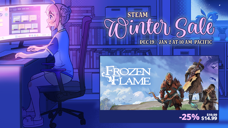 Frozen Flame - ️🔥 Frozen Flame – 25% OFF in the Steam Winter Sale! 🌟 ...