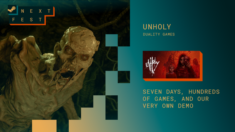 Unholy - Unholy's Demo Release Date - Steam News