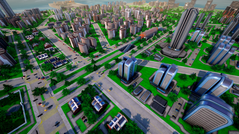 Atmocity - Diagonal roads, more vehicles and early game adjustments ...