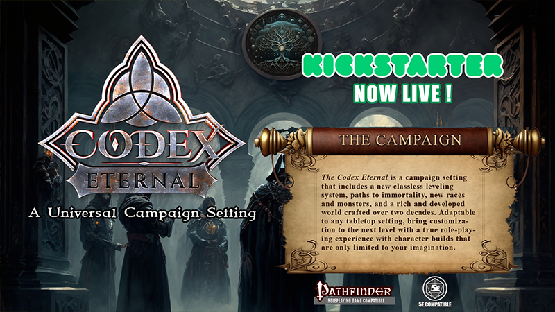 Steam :: The Great Gaias :: Codex Eternal: Campaign Setting Kickstarter ...