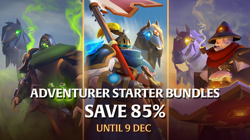 Albion Online - Save 85% with Adventurer Starter Bundles! - Steam News