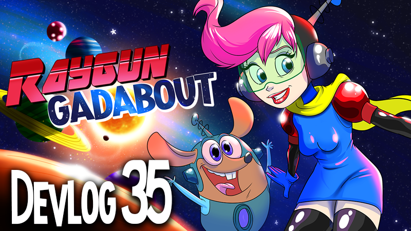 Raygun Gadabout - Devlog #35 - Steam News