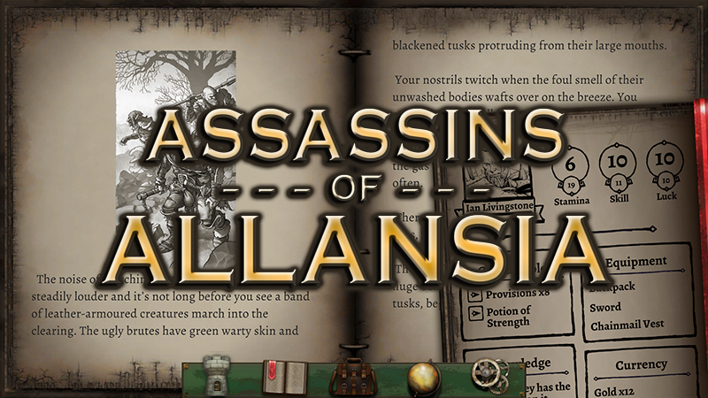 Fighting Fantasy Classics - Assassins of Allansia is now available to ...