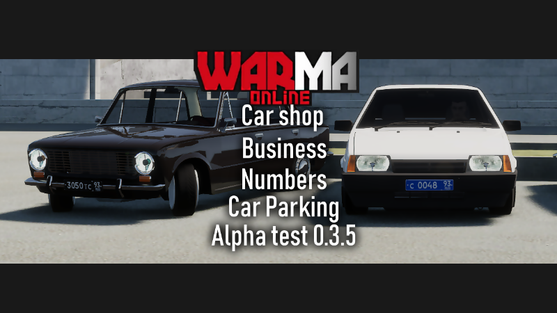 WARMA - WARMA ALPHA TEST 0.3.5.0 - Steam News