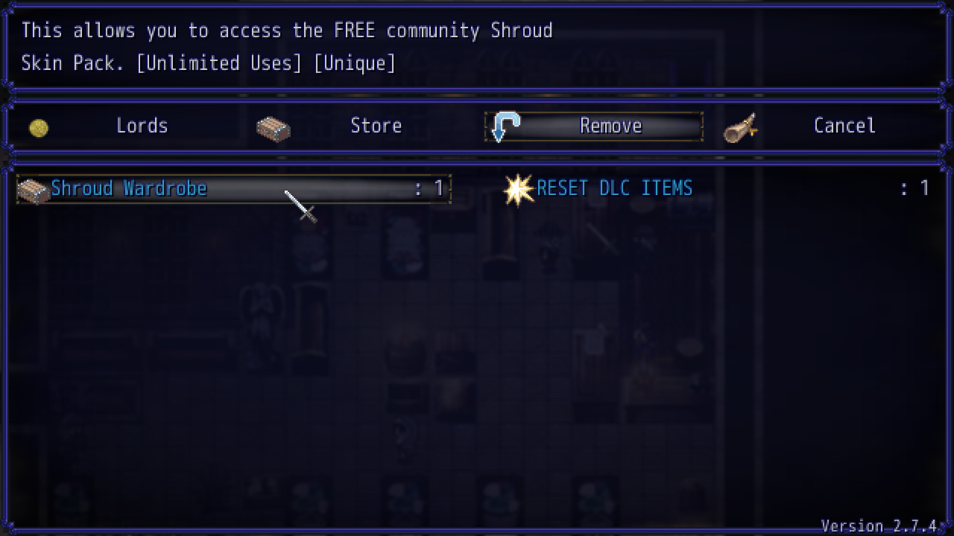 12/31/25 - Lawless Lands Patch 2.7.4 (FREE Shroud Skin Pack - Community ...