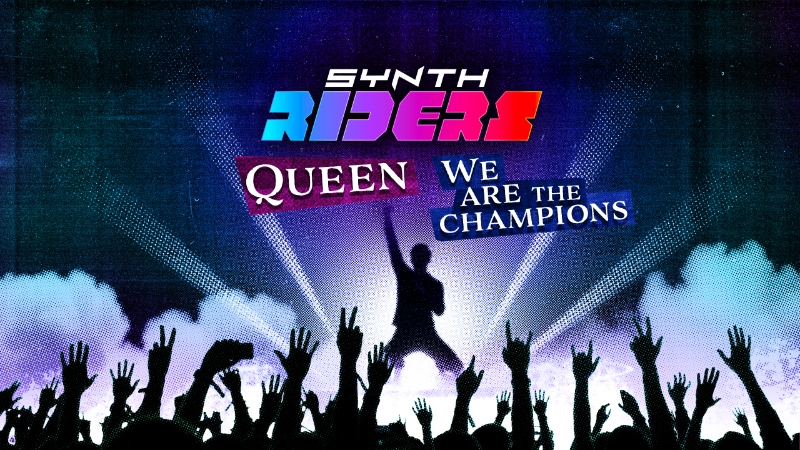 Synth Riders - 👑"We Are The Champions" by QUEEN is now live in Synth ...