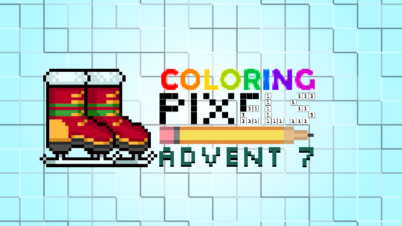Steam :: Coloring Pixels :: Announcing The Advent 7 DLC!